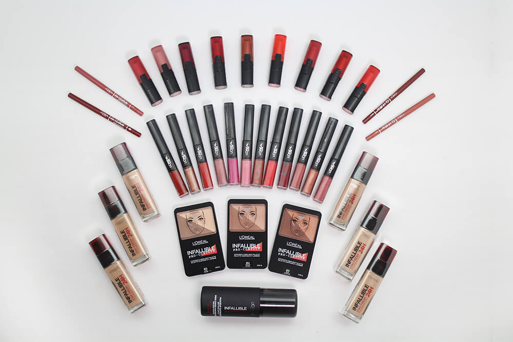 Unboxing L'Oreal Infallible Box: Rangkaian Makeup Tahan Lama - Beauty ...