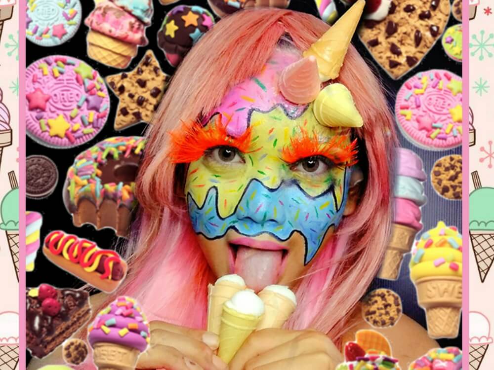 Ice Cream Inspired Makeup Look Tutorial by Judith - Beauty Journal