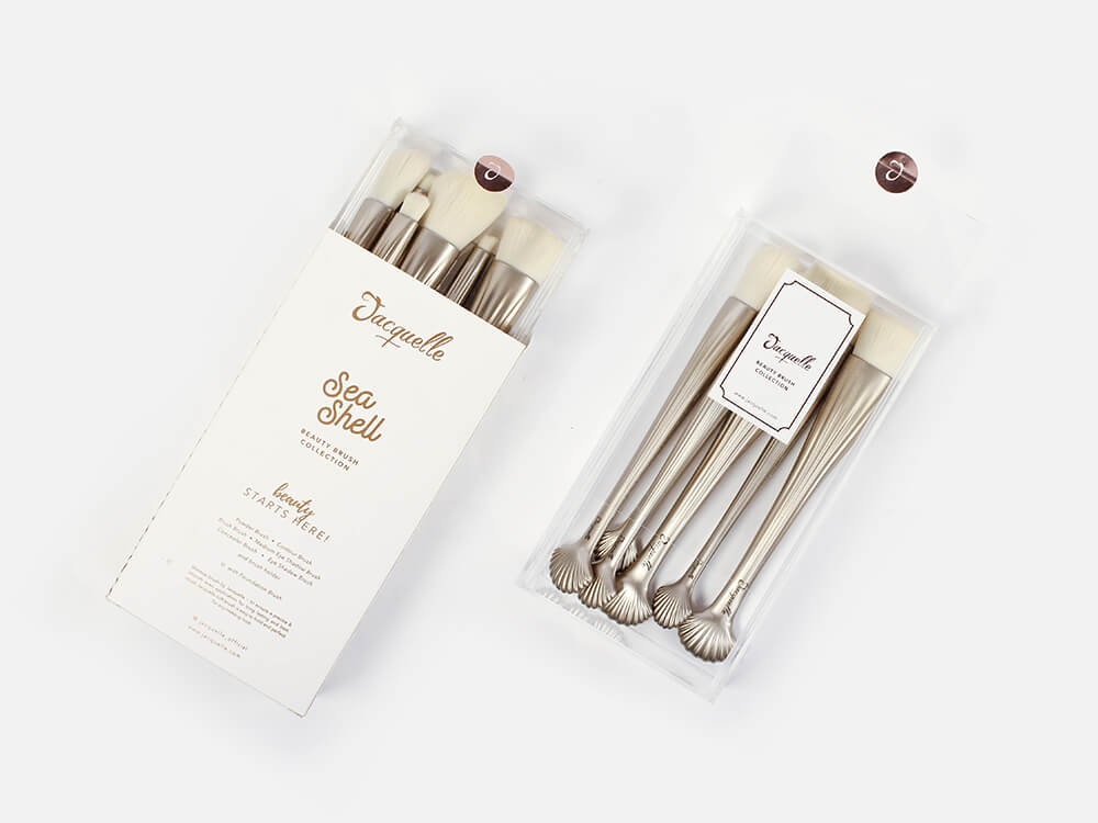 Review: Jacquelle Sea Shell Beauty Brush Collection - Beauty Journal
