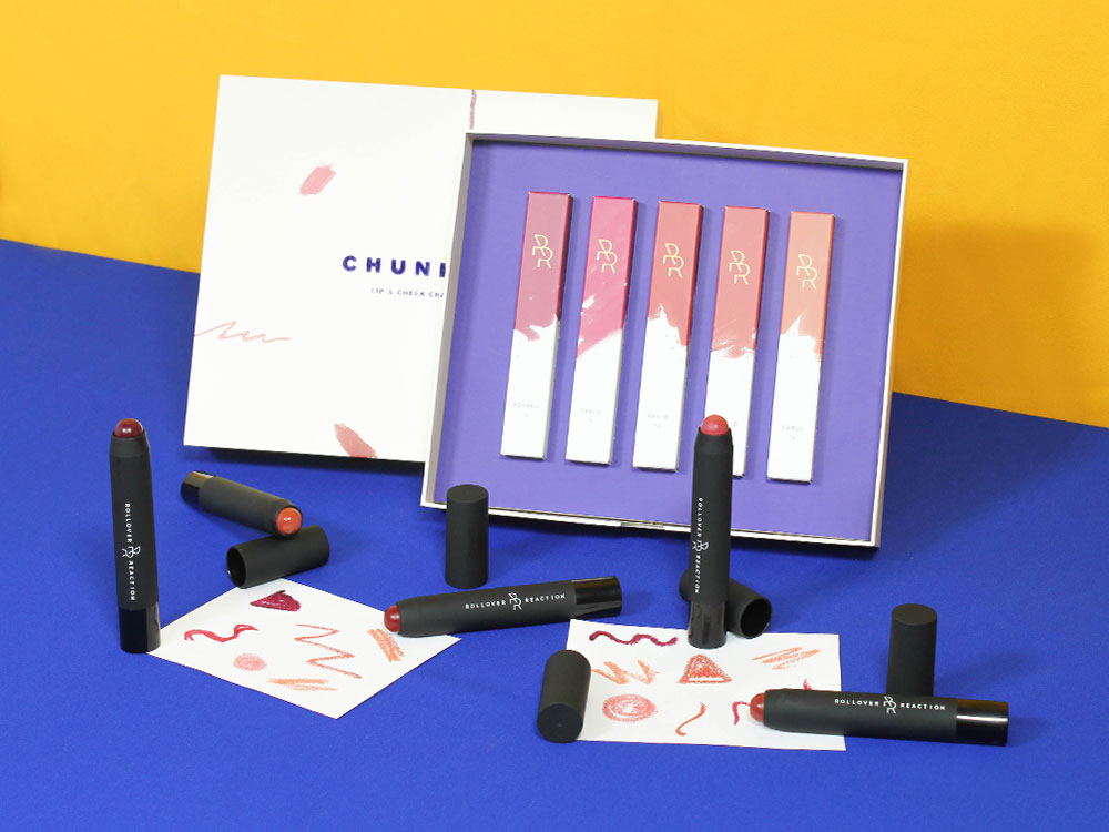 Review: Rollover Reaction CHUNKY! Lip & Cheek Crayons, Produk Ready-To ...