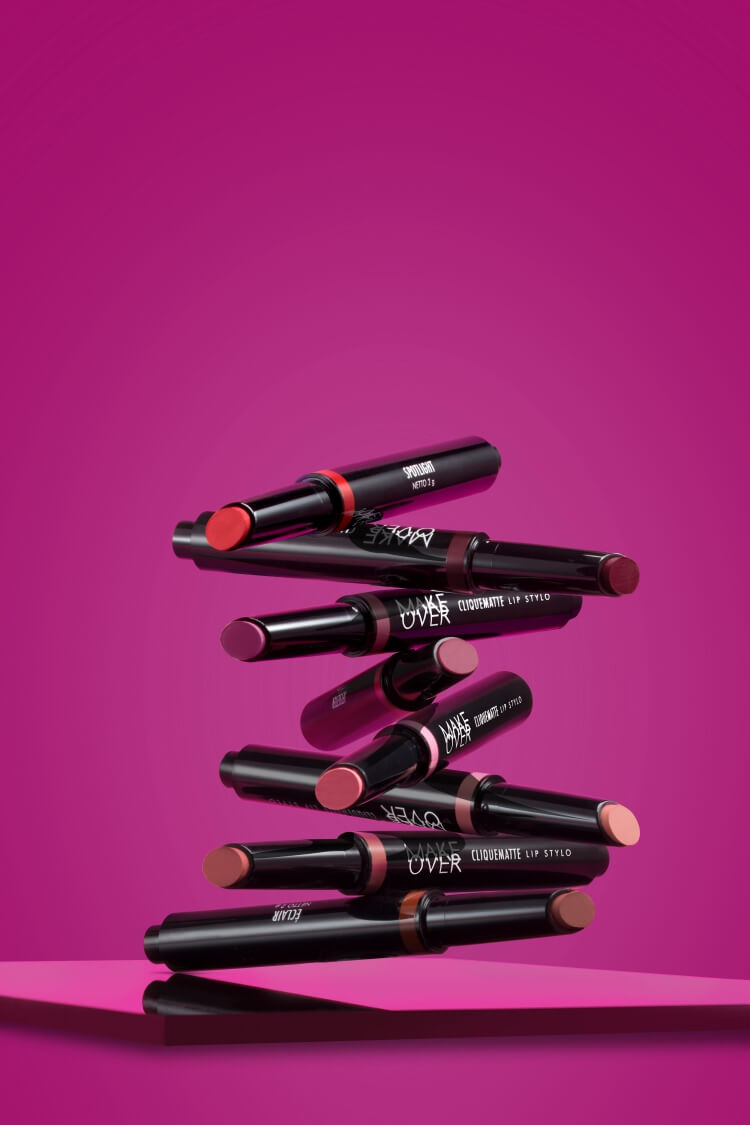 Make Over Cliquematte Lip Stylo Tawarkan Lipstik Matte dengan Format ...