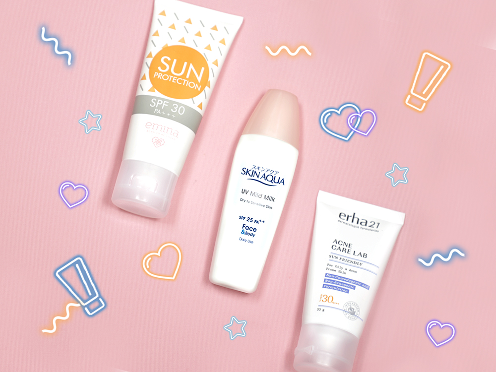 Rekomendasi Sunscreen yang Bisa Didapatkan dengan Harga di Bawah Rp100 ...