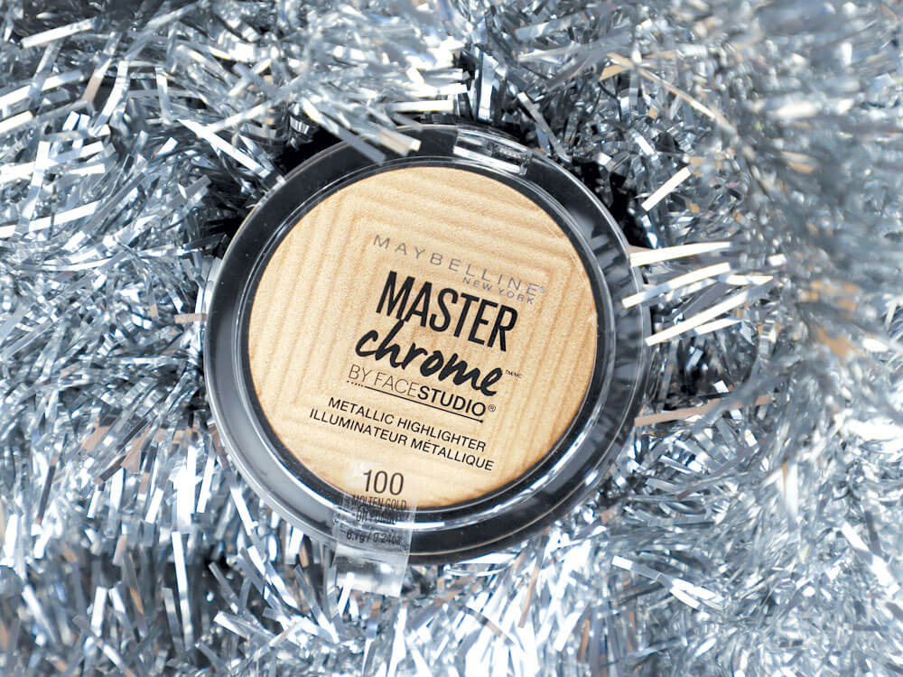 Review: Maybelline Master Chrome Molten Gold, Highlighter Drugstore ...