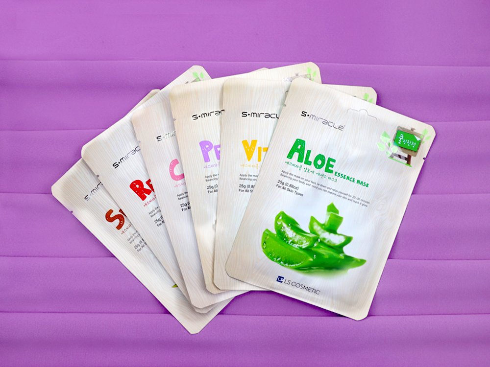 First Impression: S+miracle Essence Mask, Sheet Mask Korea dengan ...